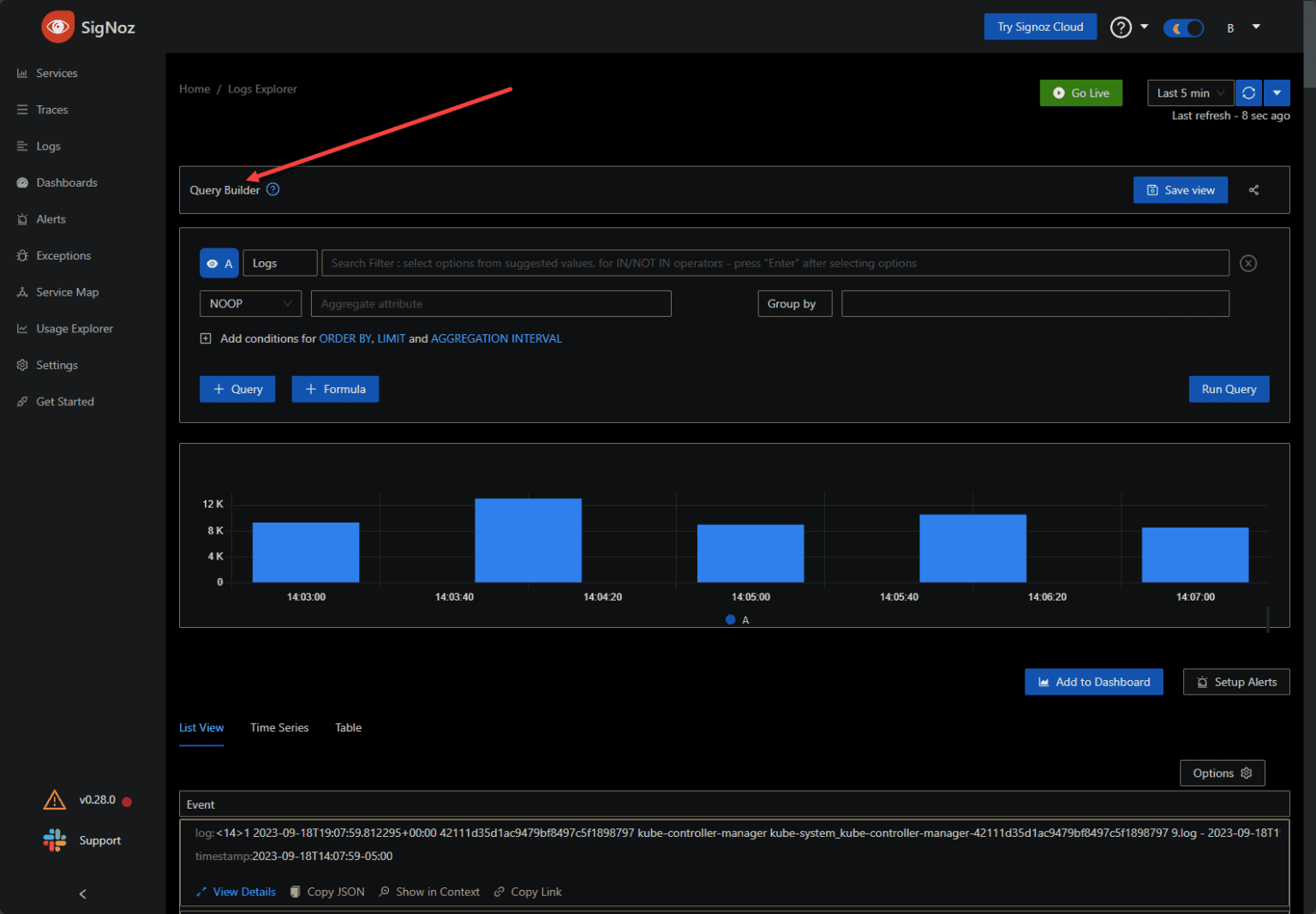 Signoz Free And Open Source Syslog Server With Opentelemetry Virtualization Howto