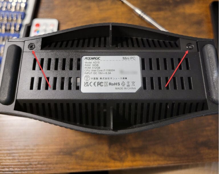 Acemagician Mini PC AD15 Core i7-11800H Home Server - Virtualization Howto