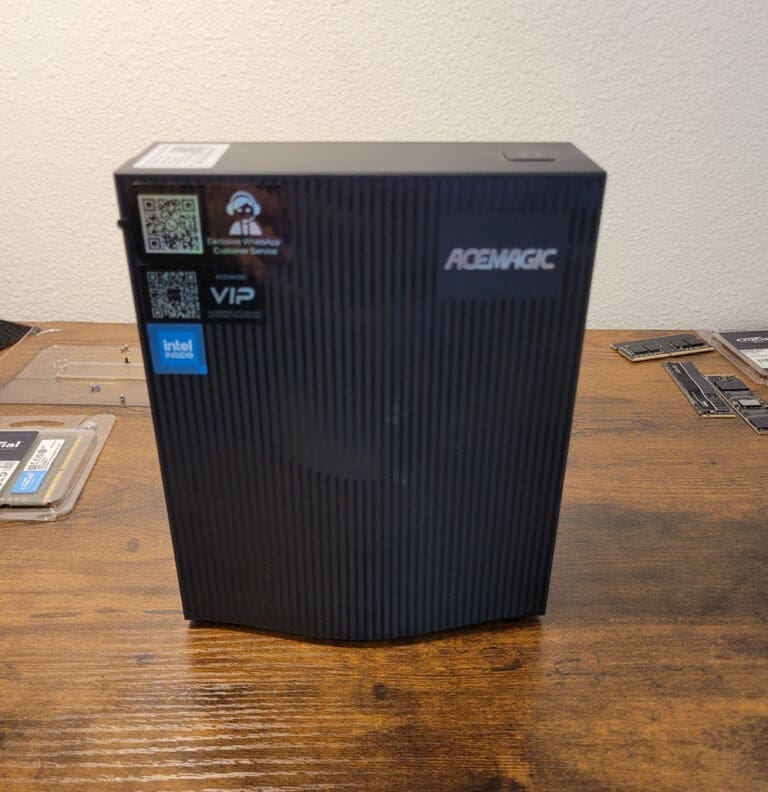 Acemagician Mini PC AD15 Core i7-11800H Home Server - Virtualization Howto