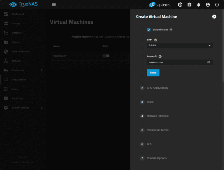 TrueNAS Virtual Machine Configuration: Step-by-Step Tips ...