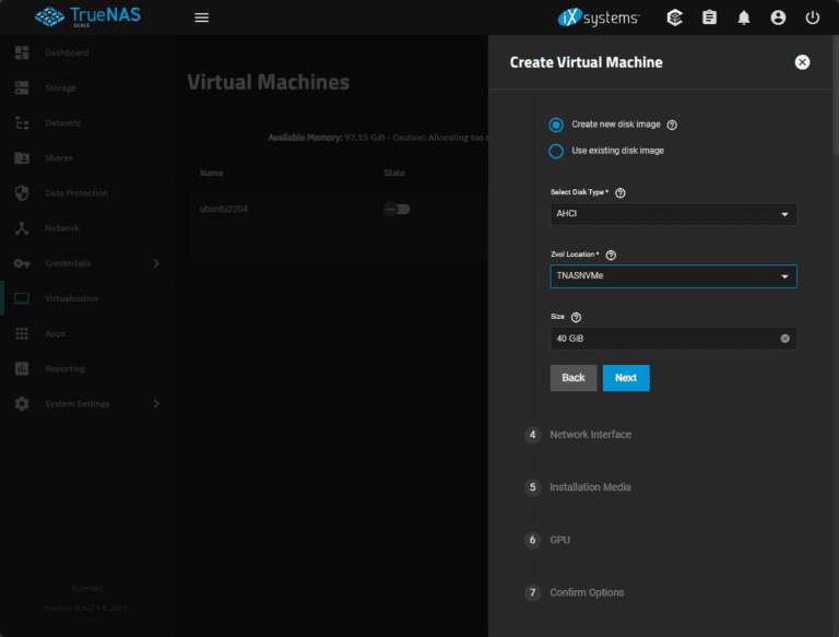 TrueNAS Virtual Machine Configuration: Step-by-Step Tips - Virtualization Howto