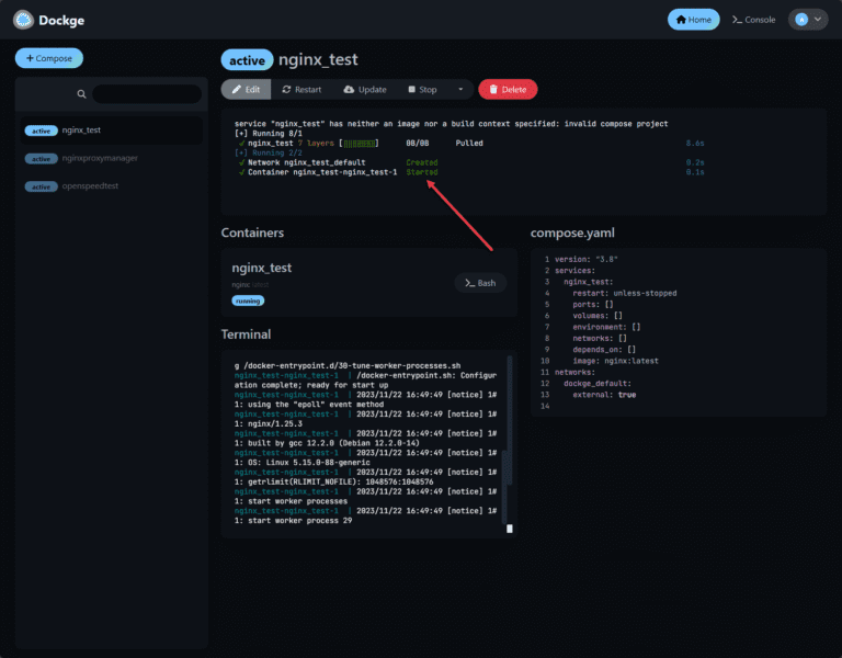 Dockge Fancy Docker Stack Manager - Virtualization Howto