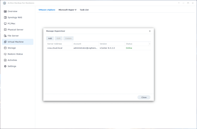 Synology Active Backup for Business - Best Home Server Backup ...