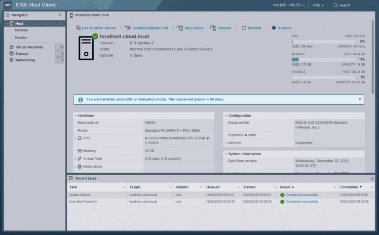 Nested ESXi install in Proxmox: Step-by-Step - Virtualization Howto