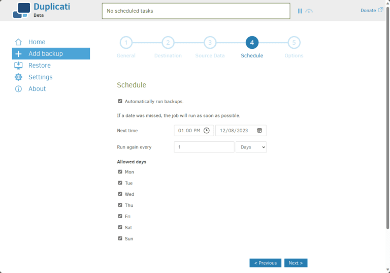 Backup Docker Volumes With Duplicati And Docker Compose