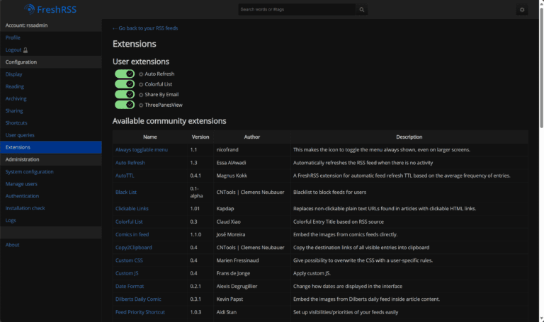 Freshrss Docker Compose Setup Guide Self Hosted Rss Reader Virtualization Howto