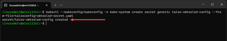 Talos Linux Kubernetes VMware vSphere Installation