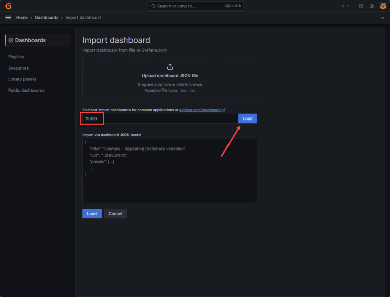 Influxdb Grafana Docker Compose Configuration Proxmox Monitoring Example Virtualization Howto