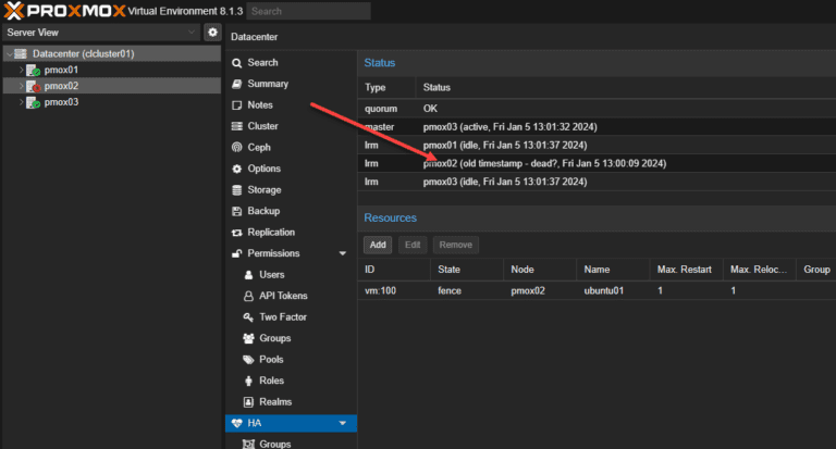 Proxmox HA Cluster Configuration for Virtual Machines - Virtualization Howto