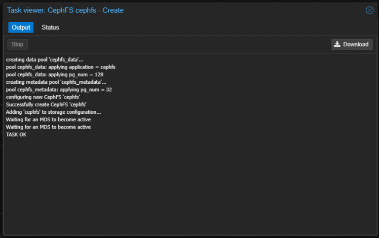 CephFS Configuration in Proxmox Step-by-Step - Virtualization Howto