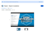 Kasm Workspaces Install: 5 Steps to Run your Linux Desktop inside a Docker container ...