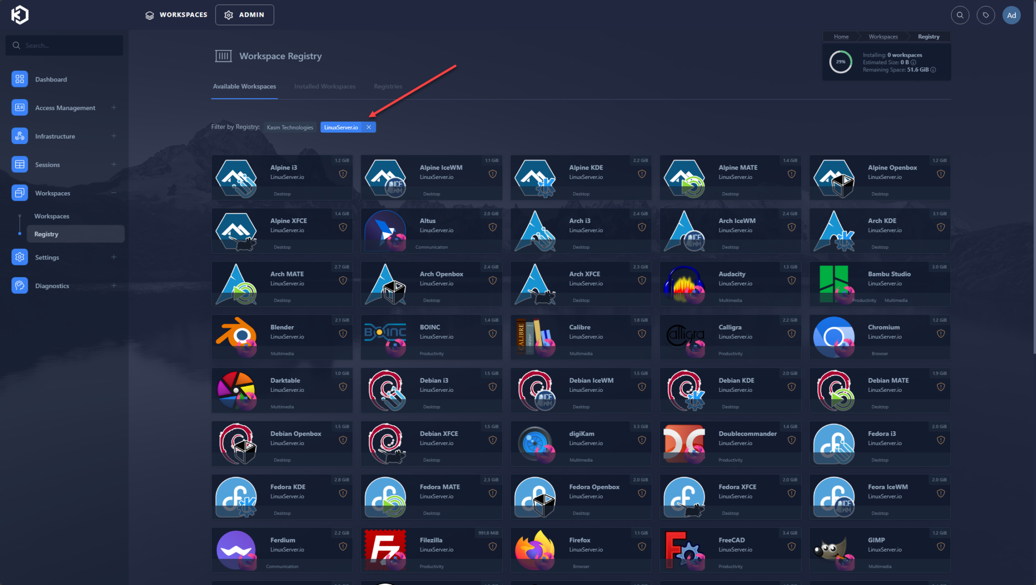 Kasm Workspaces Install 5 Steps To Run Your Linux Desktop Inside A Docker Container