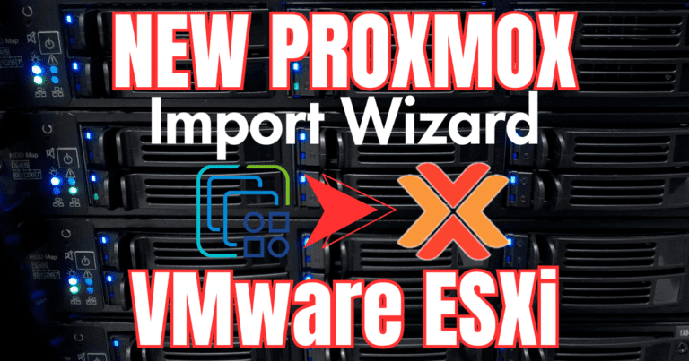 Proxmox New Import Wizard For Migrating Vmware Esxi Vms Virtualization Howto