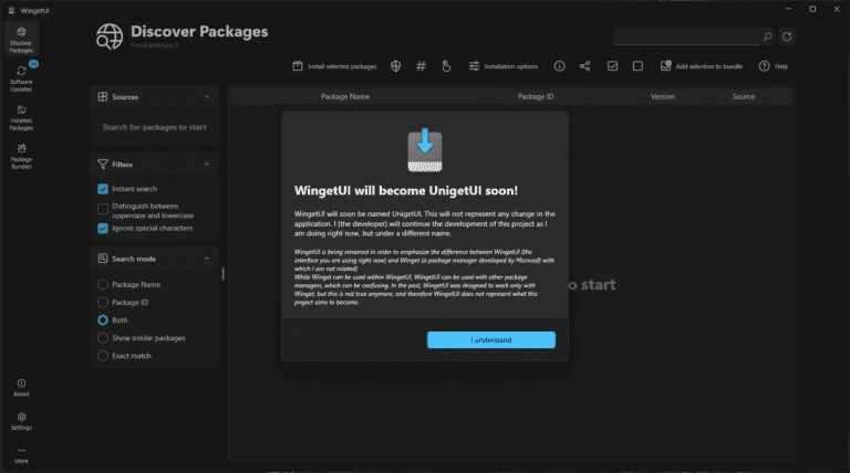 WingetUI Windows Package Manager GUI Download - Virtualization Howto