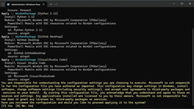 Winget Configure to Manage Windows Server 2025 apps and PowerShell Desired State ...
