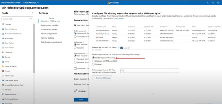 Windows Server 2025 New SMB File Services Features - Virtualization Howto