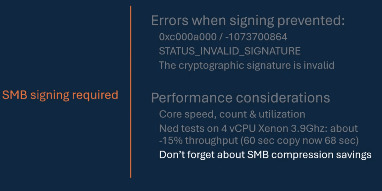 Windows Server 2025 New SMB File Services Features - Virtualization Howto