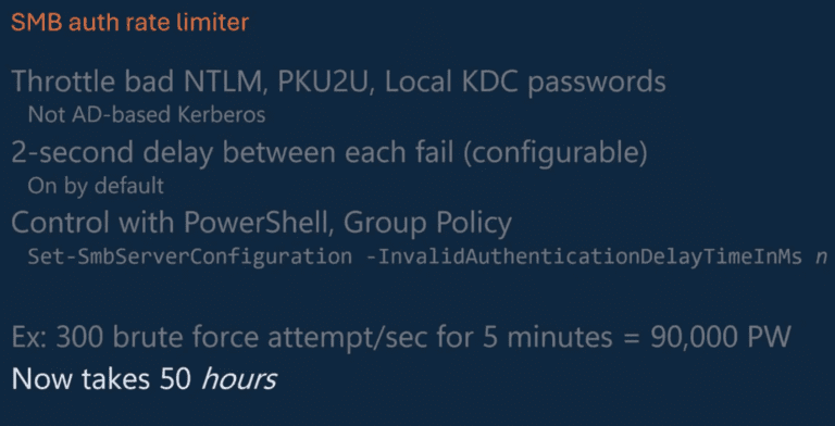 Windows Server 2025 New SMB File Services Features - Virtualization Howto