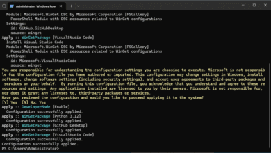 Winget Configure to Manage Windows Server 2025 apps and PowerShell Desired State ...