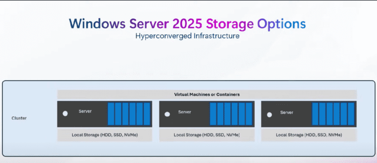 Windows Server 2025 New Storage Features - Virtualization Howto