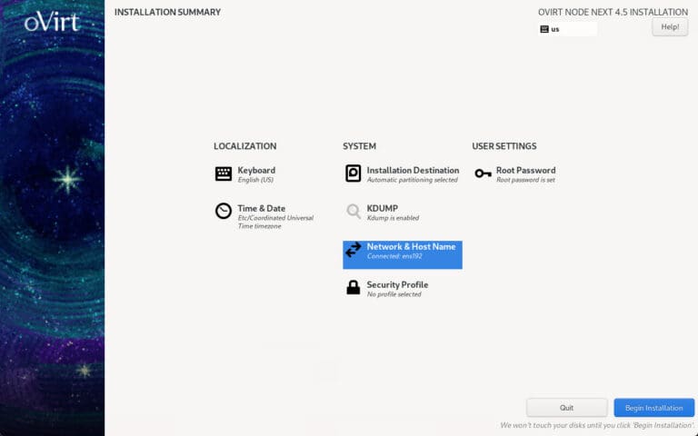 oVirt Install with GlusterFS Hyperconverged Single Node - Sort of ...