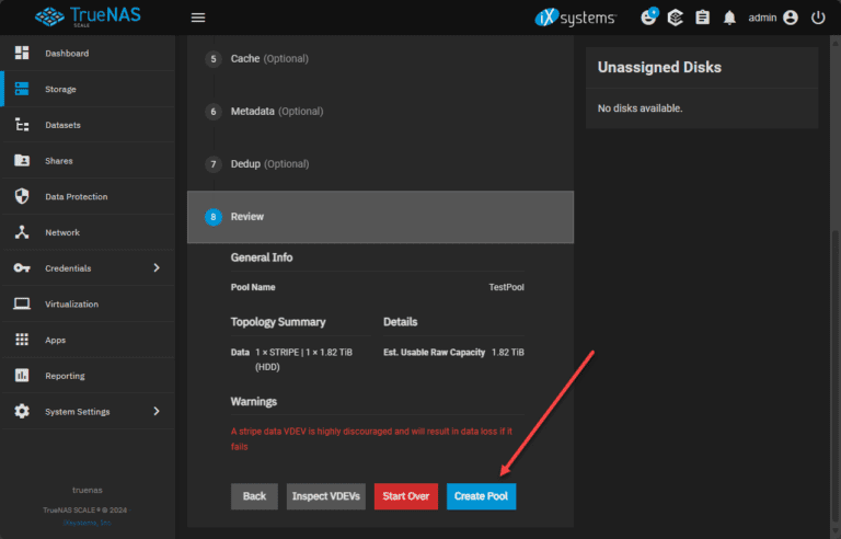 TrueNAS on Proxmox Installation and Configuration Steps - Virtualization Howto