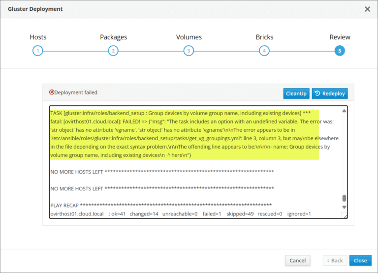 oVirt Install with GlusterFS Hyperconverged Single Node - Sort of - Virtualization Howto