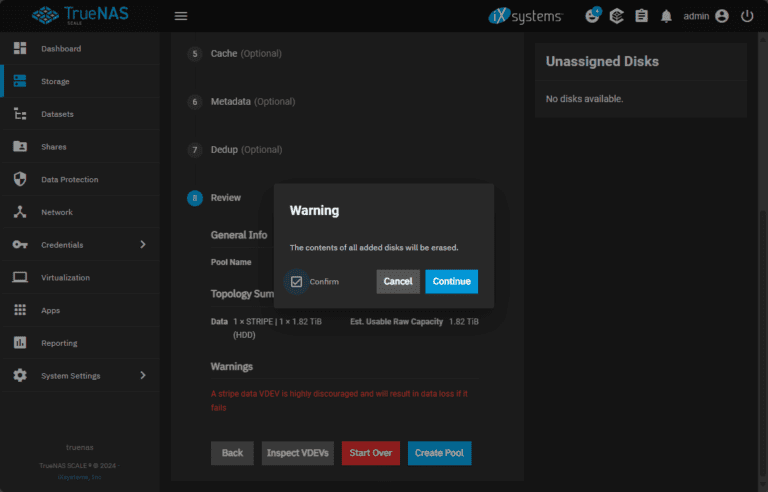 TrueNAS on Proxmox Installation and Configuration Steps - Virtualization Howto
