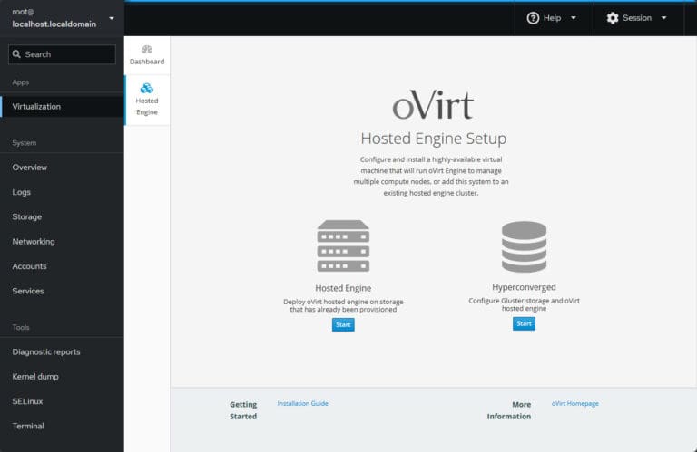 oVirt Install with GlusterFS Hyperconverged Single Node - Sort of ...