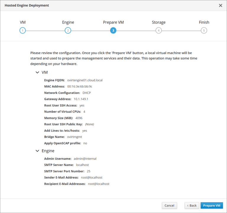 oVirt Install with GlusterFS Hyperconverged Single Node - Sort of - Virtualization Howto