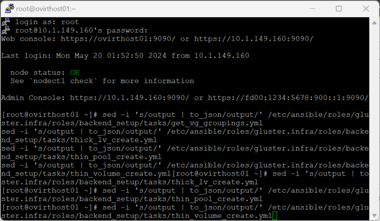 oVirt Install with GlusterFS Hyperconverged Single Node - Sort of - Virtualization Howto