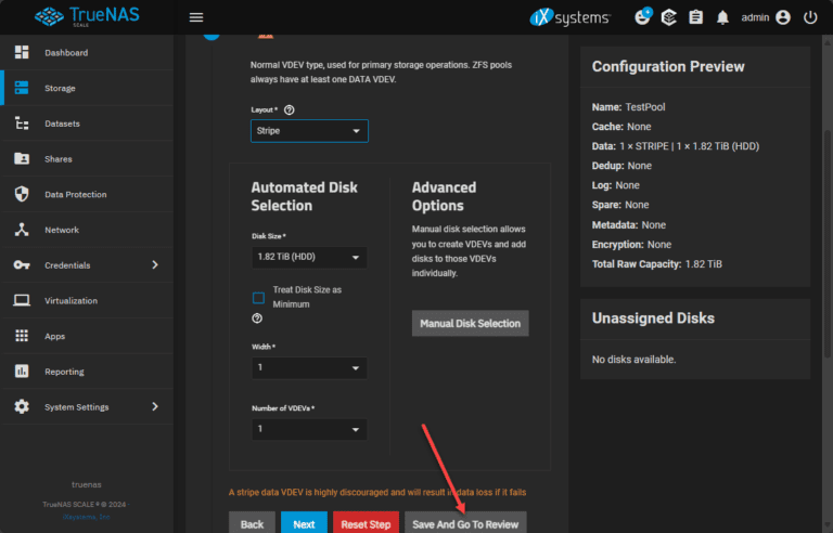 TrueNAS on Proxmox Installation and Configuration Steps - Virtualization Howto