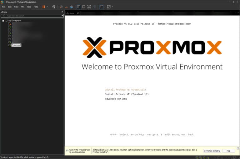 Install Proxmox in VMware Workstation Pro - Virtualization Howto