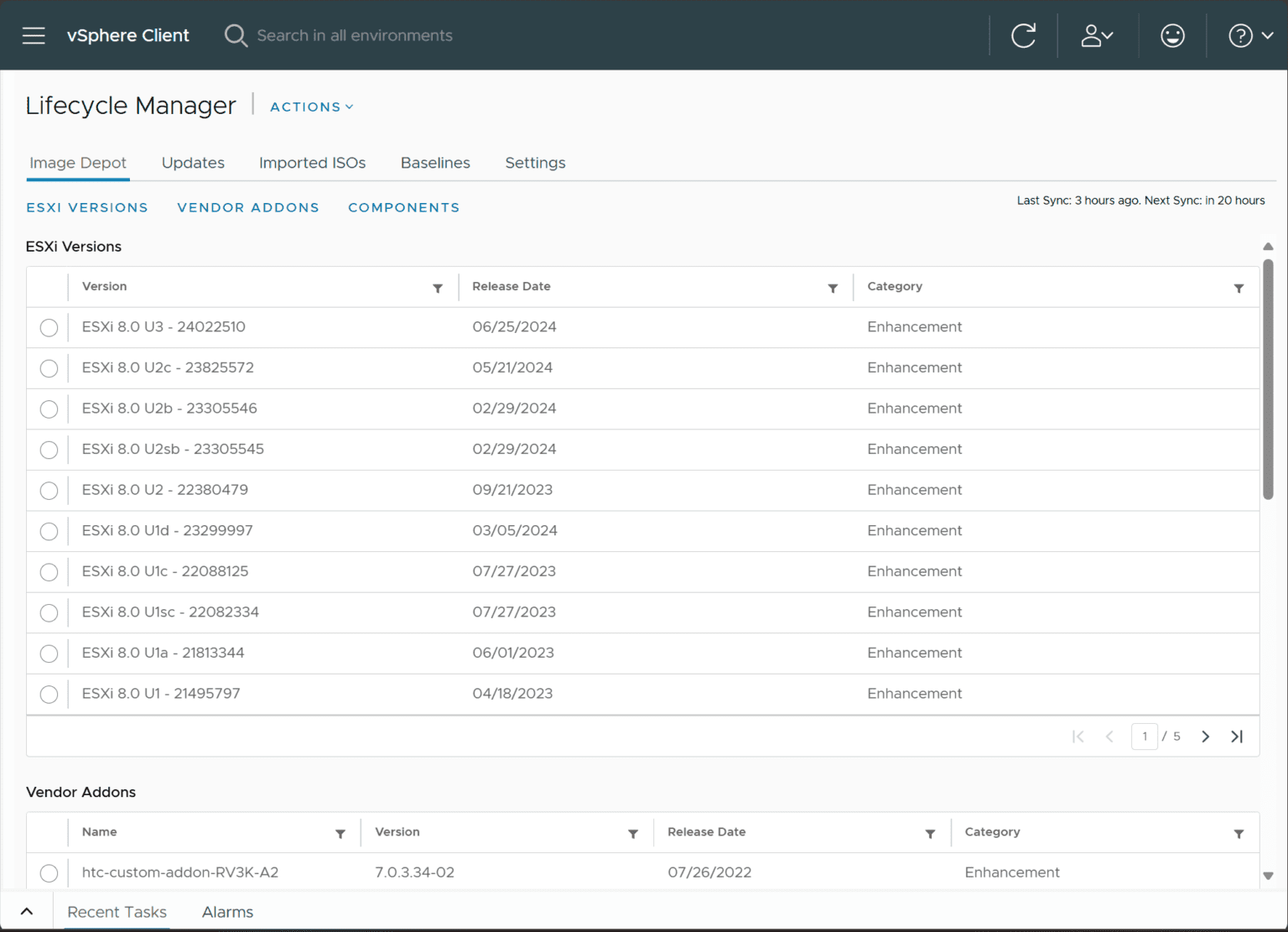Upgrade Vmware Esxi 80 To Update 3 With Vsphere Lifecycle Manager Virtualization Howto