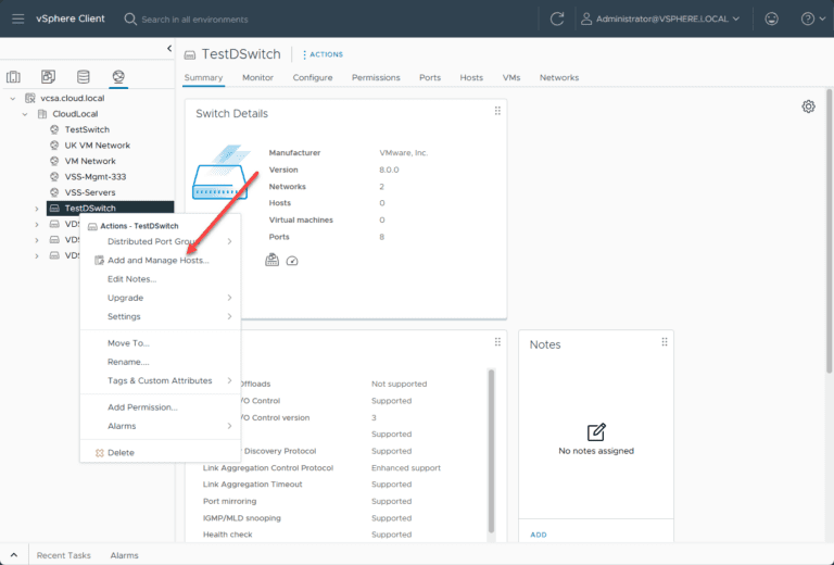 Vsphere Distributed Switch Configuration And Best Practices Guide