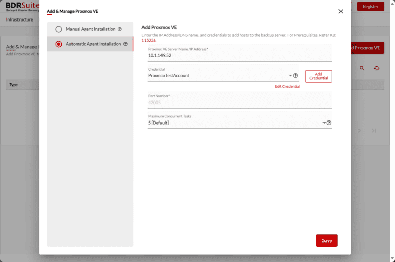 BDRSuite 7.1 New Features with Proxmox Agentless Backup ...