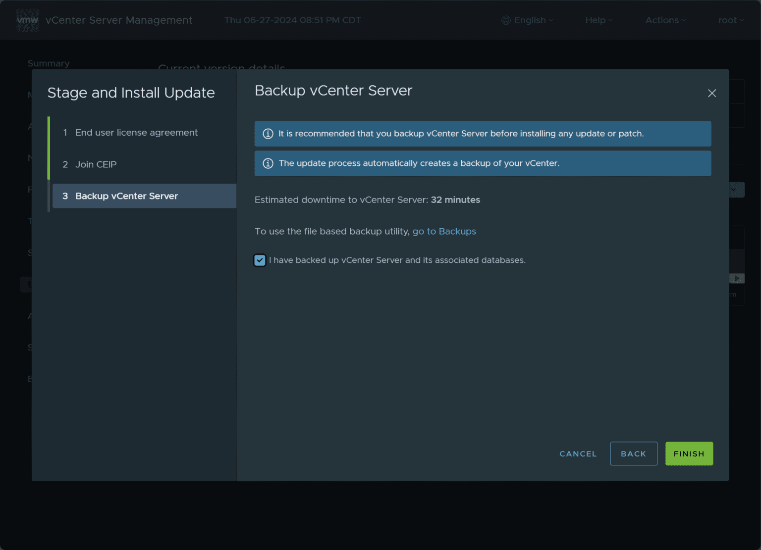Upgrade vCenter Server to 8.0 Update 3 - Virtualization Howto
