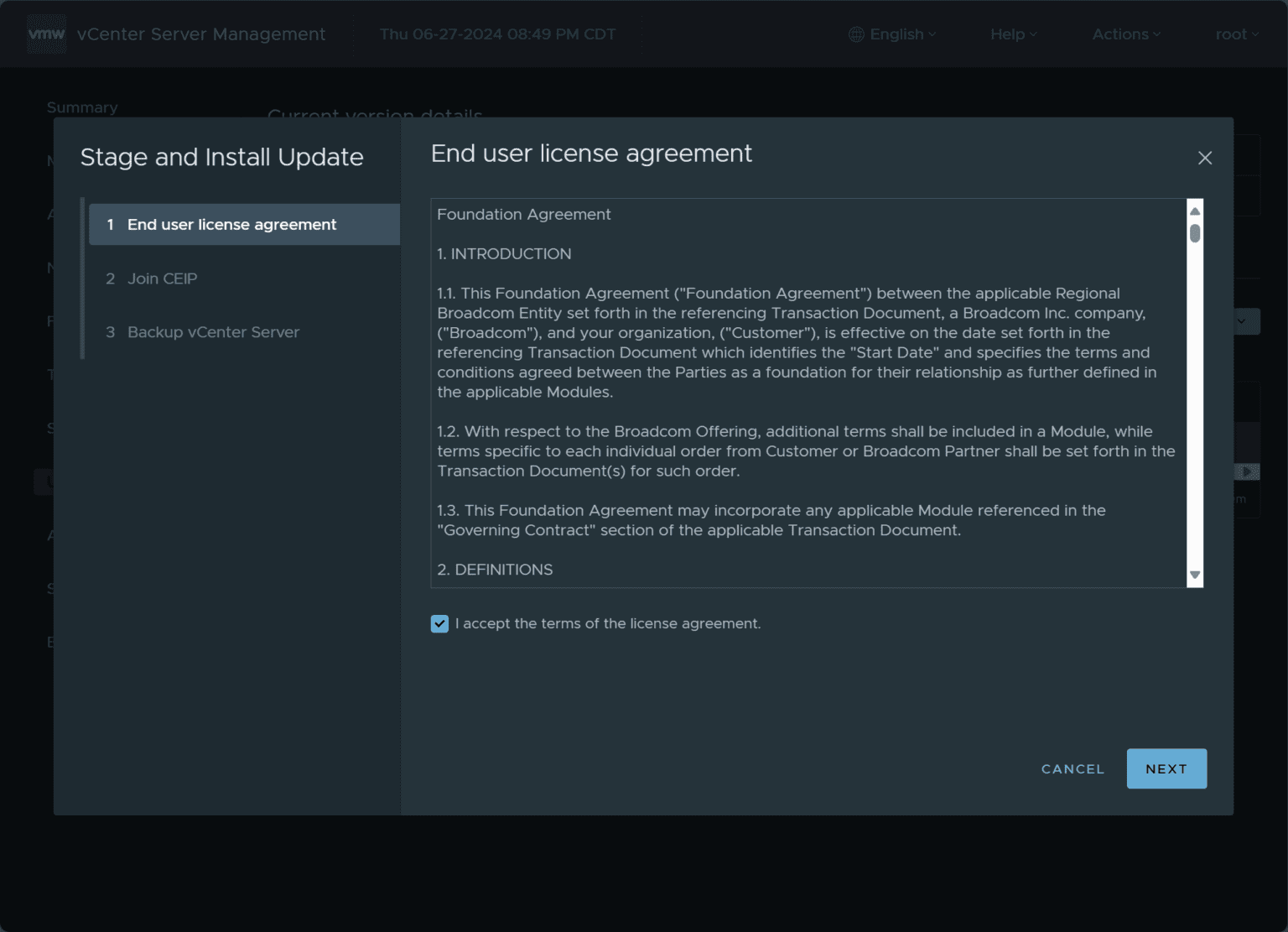 Upgrade Vcenter Server To 80 Update 3 Virtualization Howto