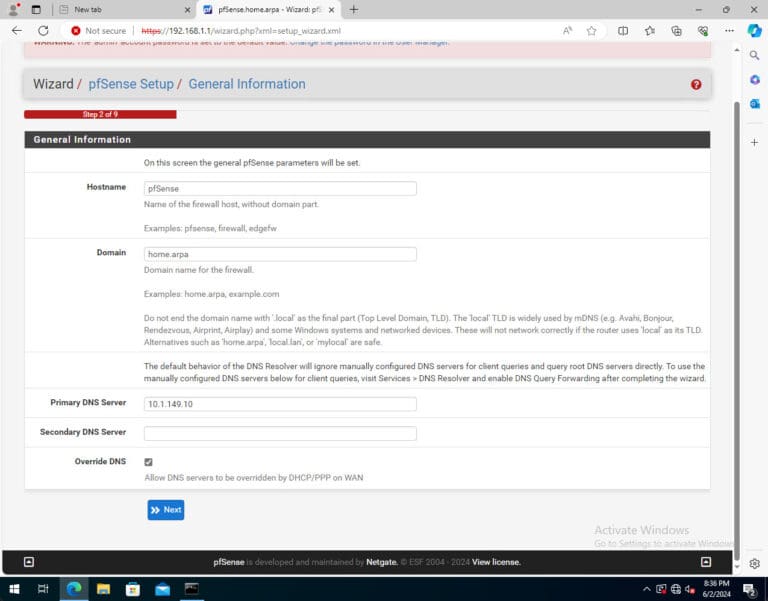 pfSense Virtual Machine as a Network Firewall - Virtualization Howto