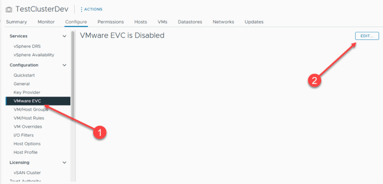 Enhanced vMotion Compatibility VM Migration in VMware Environments ...