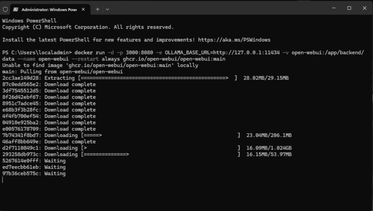 Local LLM Model in Private AI server in WSL - Virtualization Howto