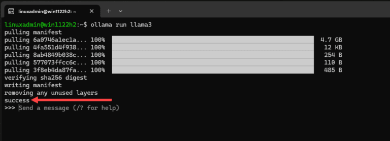Local Llm Model In Private Ai Server In Wsl Virtualization Howto 6957