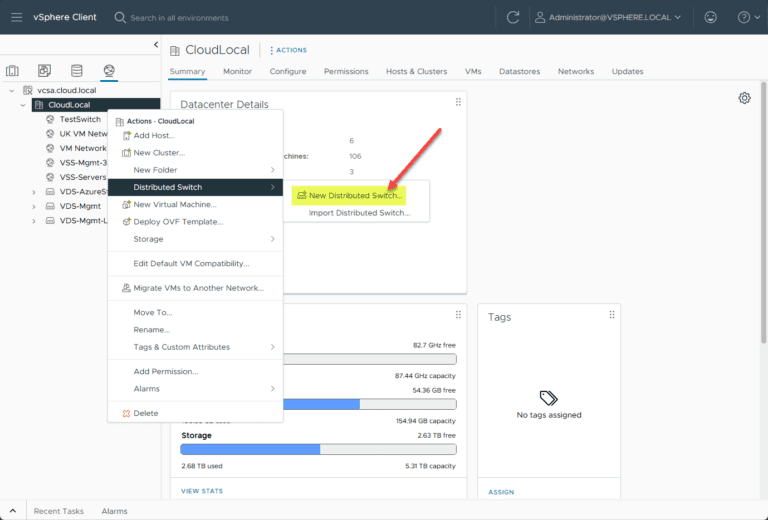 Vsphere Distributed Switch Configuration And Best Practices Guide Virtualization Howto