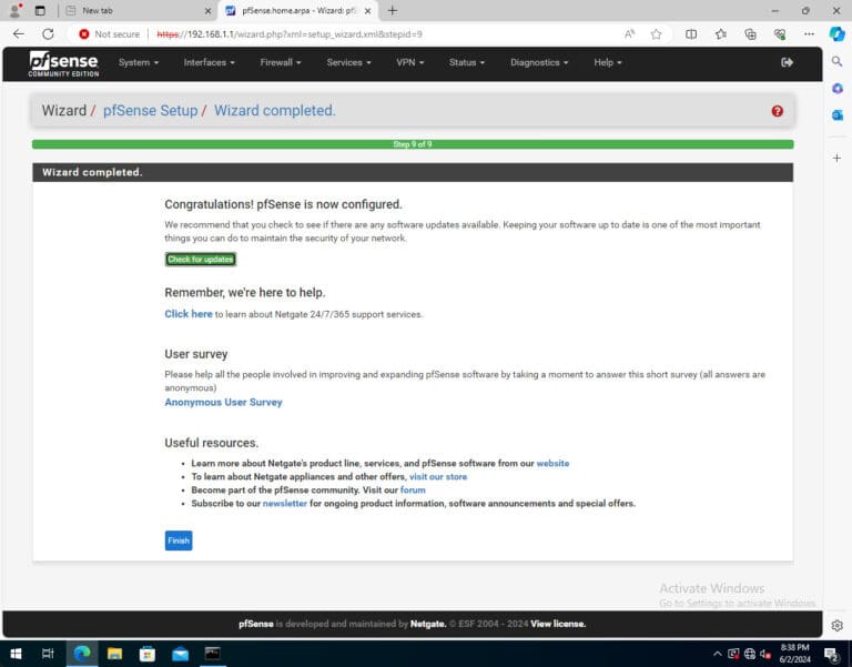 pfSense Virtual Machine as a Network Firewall - Virtualization Howto