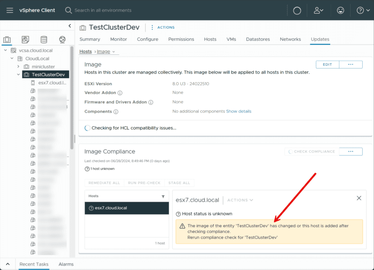 Upgrade VMware ESXi 8.0 to Update 3 with vSphere Lifecycle Manager ...