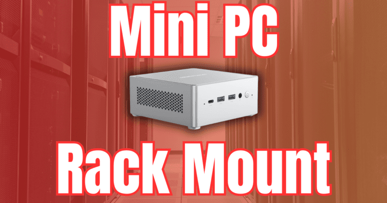 Mini PC Server Rack Mount Options - Virtualization Howto