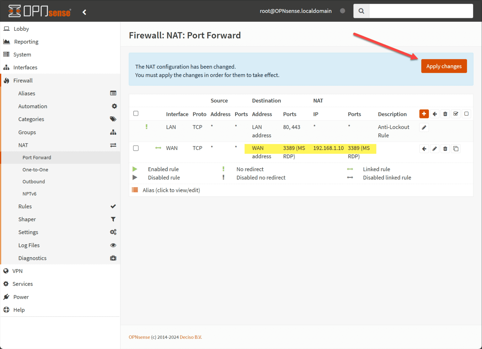 Opnsense Port Forwarding Tutorial Step By Step Virtualization Howto
