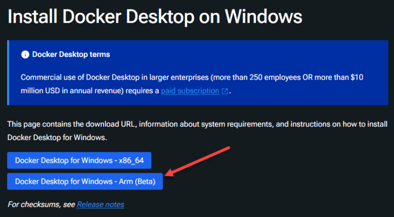 Docker Desktop on Surface Pro 11 Snapdragon X Elite - Virtualization Howto