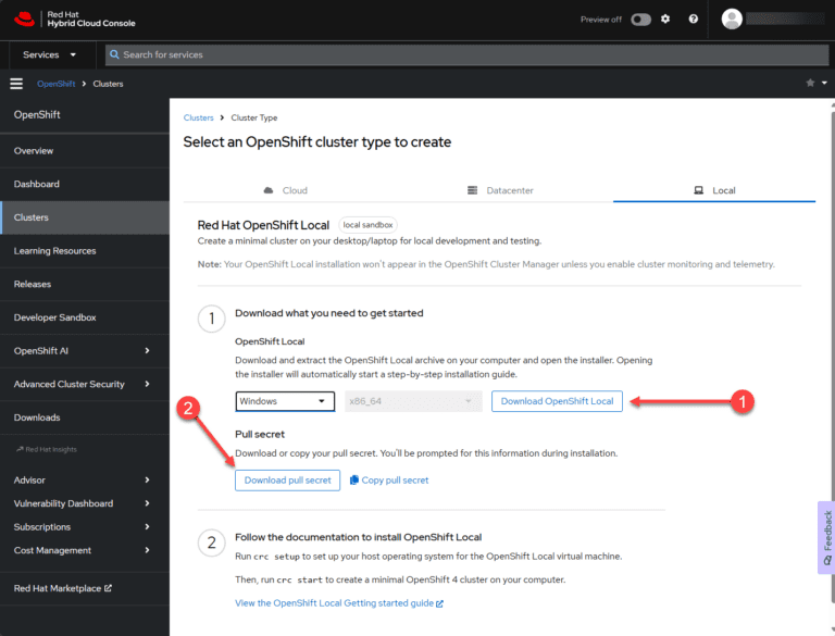 OpenShift Local on Windows 11 and Troubleshooting Errors - Virtualization Howto
