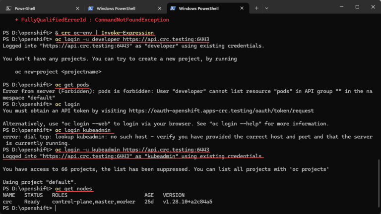 OpenShift Local on Windows 11 and Troubleshooting Errors - Virtualization Howto